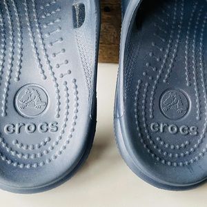 CROCS | Shoes | Crocsnwot7classic Slidenavy Bluecomfycushylike Walking ...